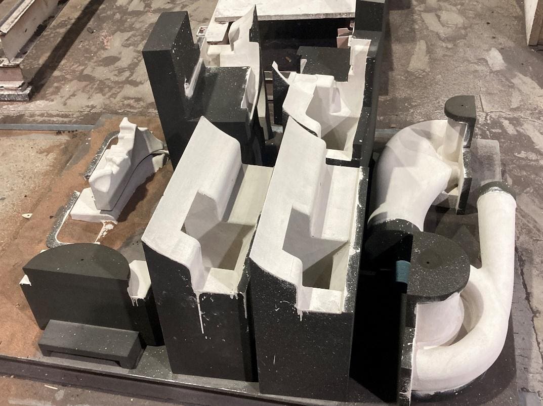 Making of a Patternless Casting Utilizing a Single-Use Styrofoam Pattern and Single-Use Printed ...